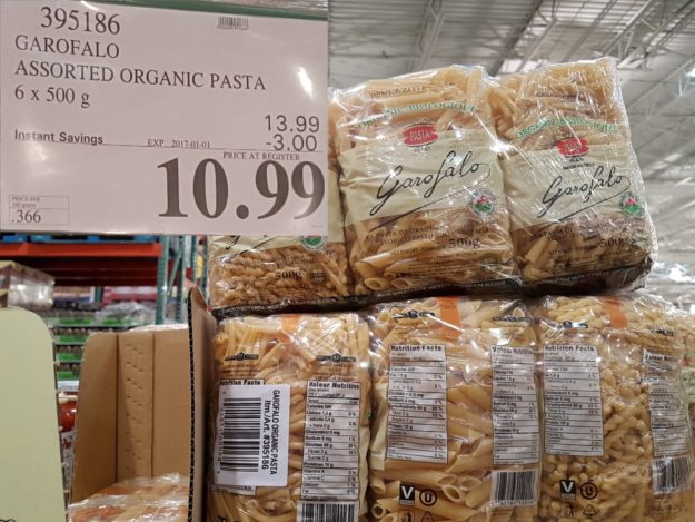 395186 GAROFALO ASSORTED ORGANIC PASTA 6 X 500 G 3 00 INSTANT SAVINGS ...