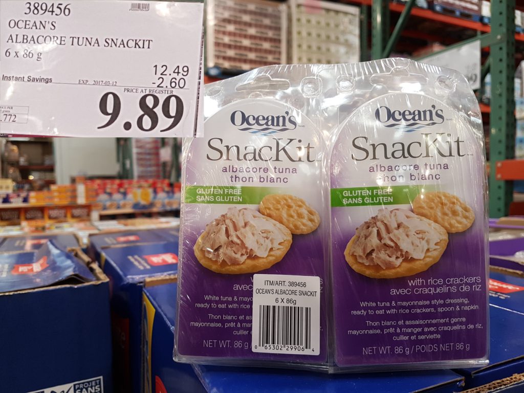 389456 OCEAN S ALBACORE TUNA SNACKIT 6 X 86 G 2 60 INSTANT SAVINGS ...