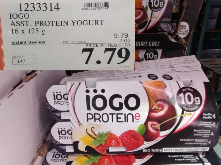 1233314 IOGO ASST PROTEIN YOGURT 16 X 125 G 2 00 INSTANT SAVINGS ...