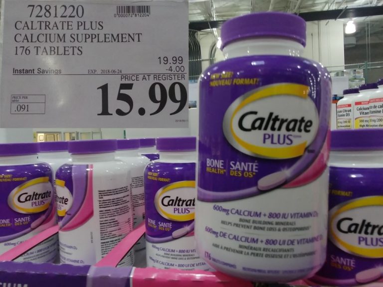 7281220 CALTRATE PLUS CALCIUM SUPPLEMENT 176 TABLETS 4 00 INSTANT ...