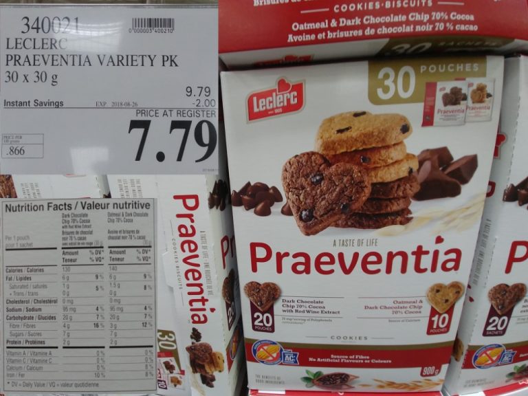 340021 LECLERC PRAEVENTIA VARIETY PK 30 X 30 G 2 00 INSTANT SAVINGS ...