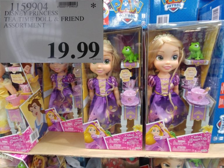 1159904 DISNEY PRINCESS TEA TIME DOLL FRIEND ASSORTMENT 19 99 - Costco ...