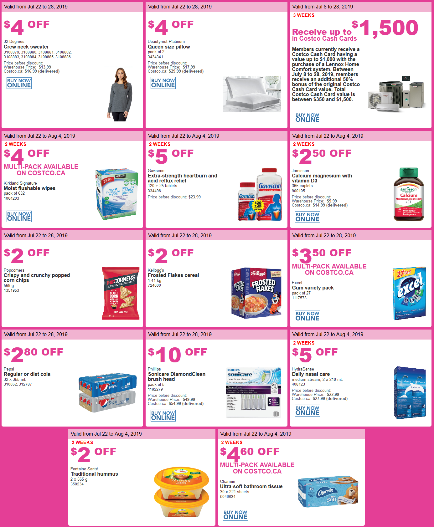 Costco Back to School update July 26th 2019 - Costco East Fan Blog