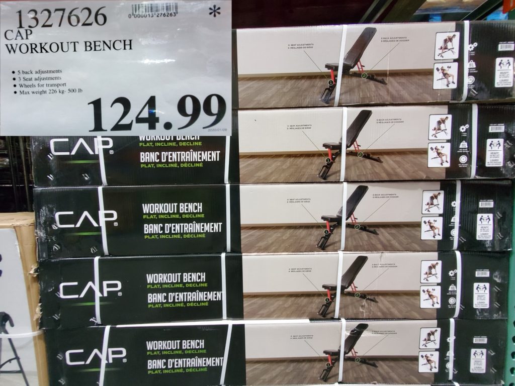 1327626 CAP WORKOUT BENCH 124 99 - Costco East Fan Blog