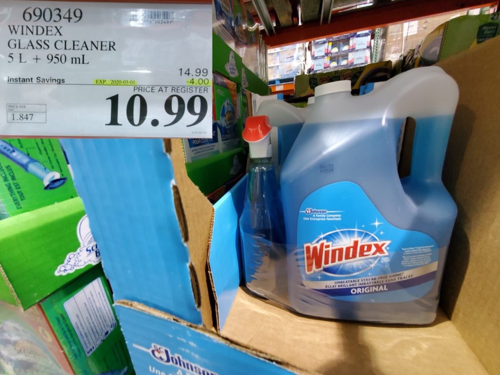 690349 WINDEX GLASS CLEANER 5 L 950 ML 4 00 INSTANT SAVINGS EXPIRES ON ...