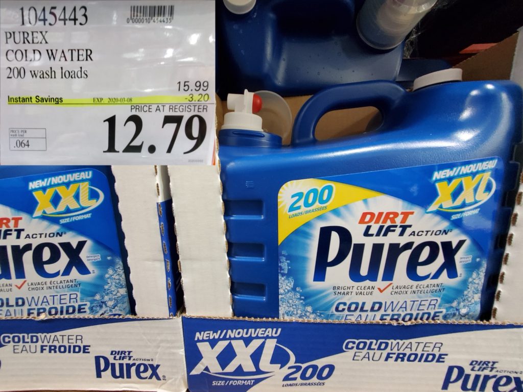 1045443 PUREX COLD WATER 200 WASH LOADS 3 20 INSTANT SAVINGS EXPIRES ON ...