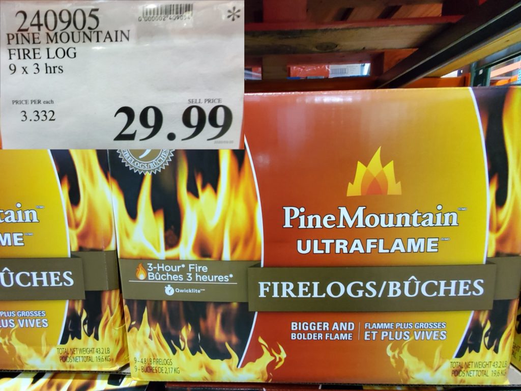 240905 PINE MOUNTAIN FIRE LOG 9 X 3 HRS 29 99 - Costco East Fan Blog