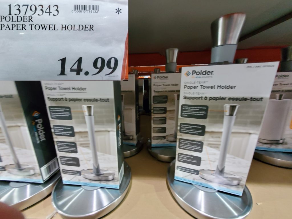 1379343 POLDER PAPER TOWEL HOLDER 14 99 Costco East Fan Blog 1379343-polder-paper-towel-holder-14-99-costco-east-fan-blog