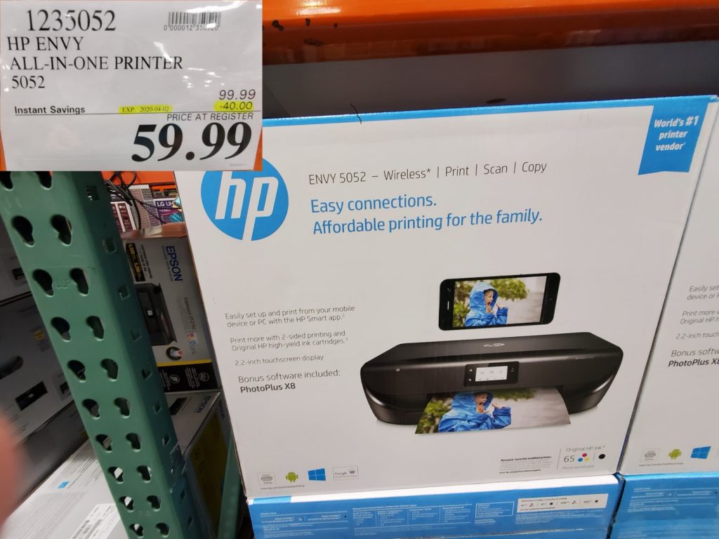 1235052 HP ENVY ALL IN ONE PRINTER 5052 40 00 INSTANT SAVINGS EXPIRES ...