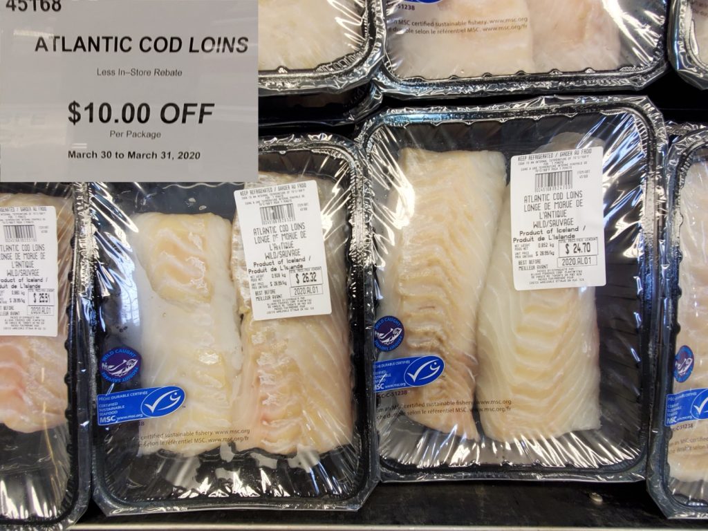 45168 ATLANTIC COD LOINS 10 00 INSTANT SAVINGS EXPIRES ON 2020 03 31 ...