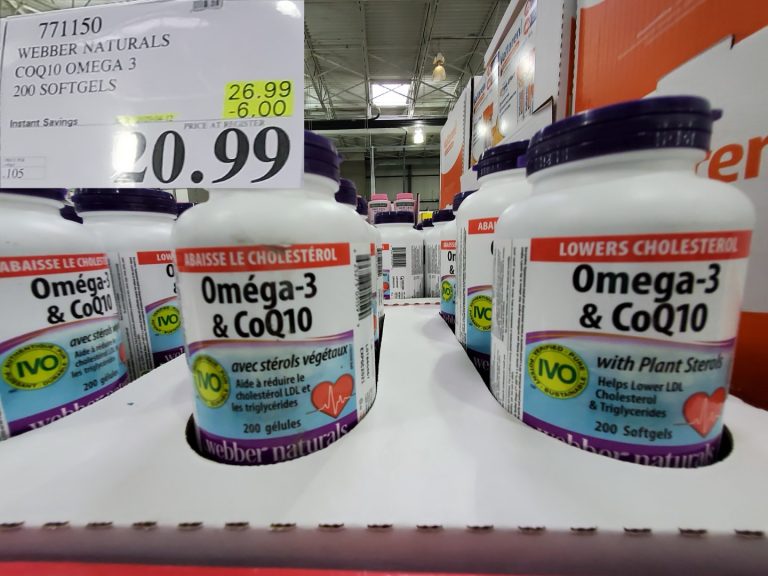 771150 WEBBER NATURALS COQ10 OMEGA 3 200 SOFTGELS 6 00 INSTANT SAVINGS ...