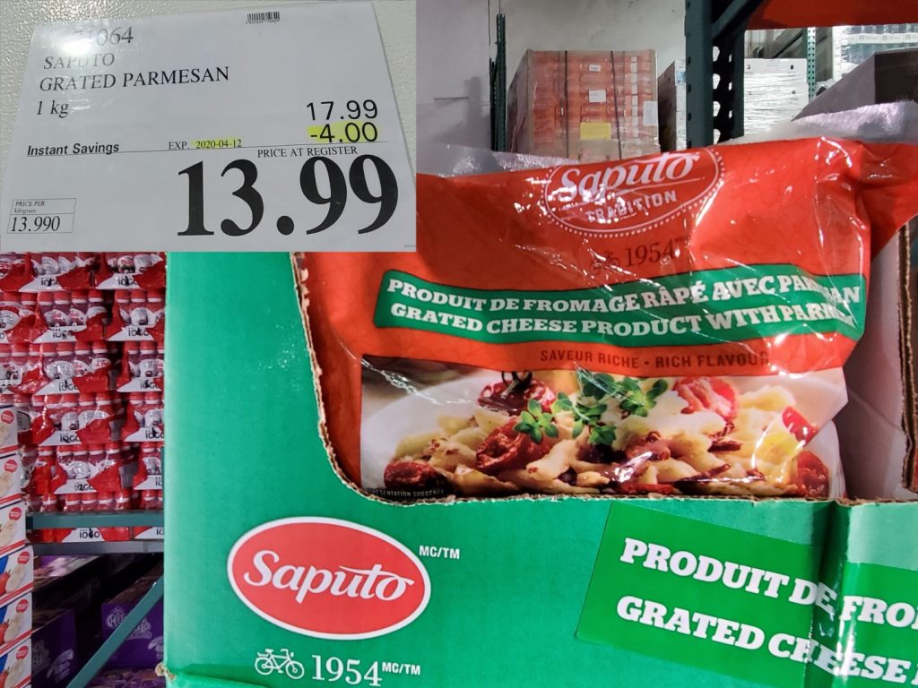 71064 SAPUTO GRATED PARMESAN 1 KG 4 00 INSTANT SAVINGS EXPIRES ON 2020 ...