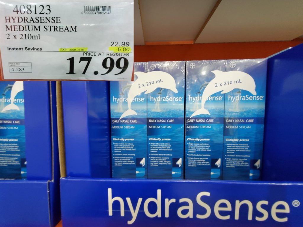 408123 HYDRASENSE MEDIUM STREAM 2 x 210ml 5 00 INSTANT SAVINGS EXPIRES ...