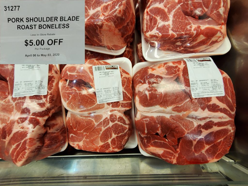 31277 PORK SHOULDER BLADE ROAST BONELESS 5 00 INSTANT SAVINGS EXPIRES ...
