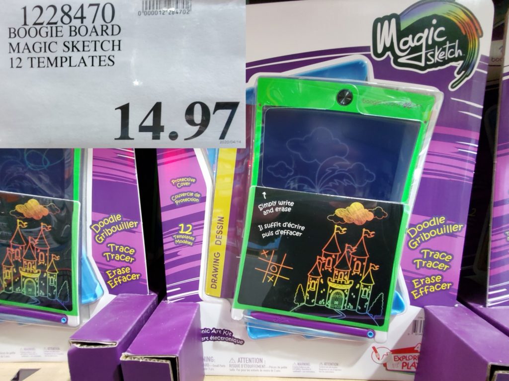 1228470 BOOGIE BOARD MAGIC SKETCH 12 TEMPLATES 14 97 - Costco East Fan Blog