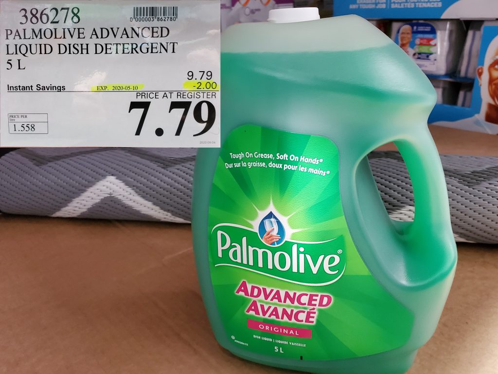386278 PALMOLIVE ADVANCED LIQUID DISH DETERGENT 5 L 2 00 INSTANT ...