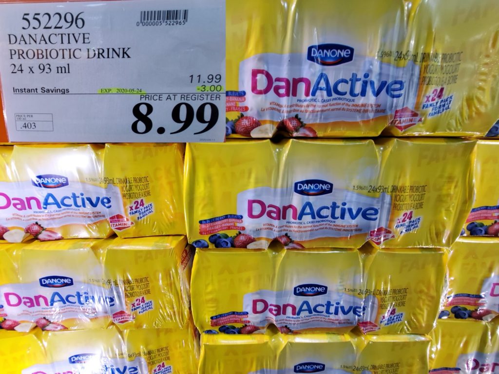 552296 DANACTIVE PROBIOTIC DRINK 24 x 93 ml 3 00 INSTANT SAVINGS ...