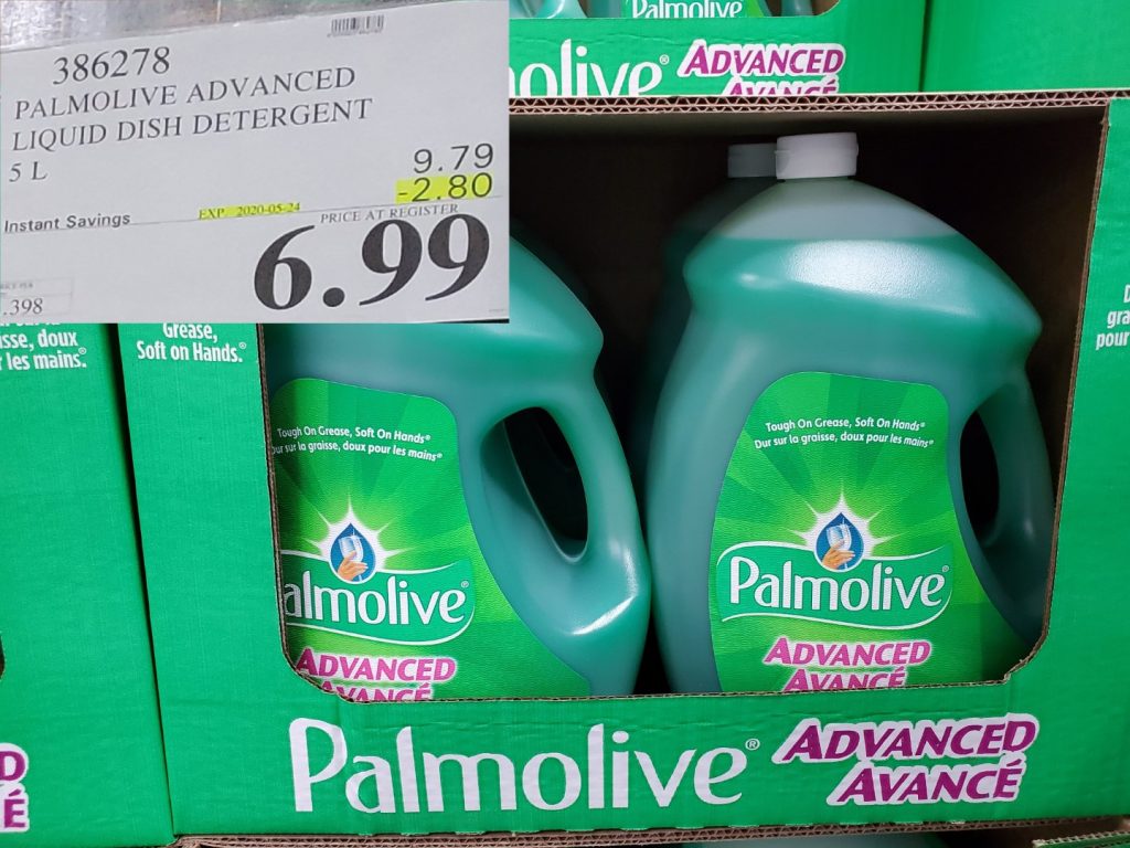 386278 PALMOLIVE ADVANCED LIQUID DISH DETERGENT 5 L 2 80 INSTANT ...