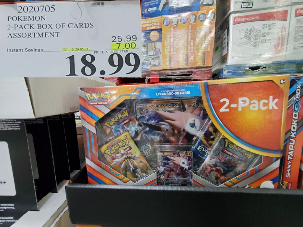 2020705 POKEMON 2 PACK BOX OF CARDS ASSORTMENT 7 00 INSTANT SAVINGS ...