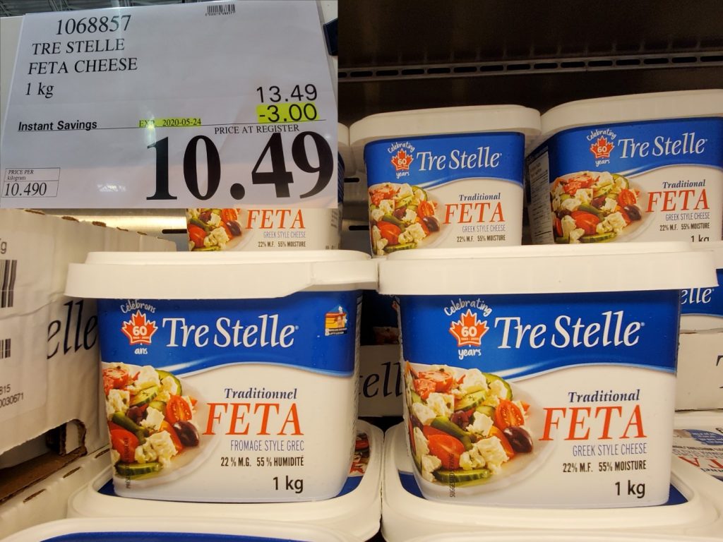1068857 TRE STELLE FETA CHEESE 1 KG 3 00 INSTANT SAVINGS EXPIRES ON ...