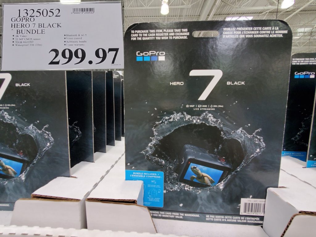 1325052 GOPRO HERO 7 BLACK BUNDLE 299 97 - Costco East Fan Blog