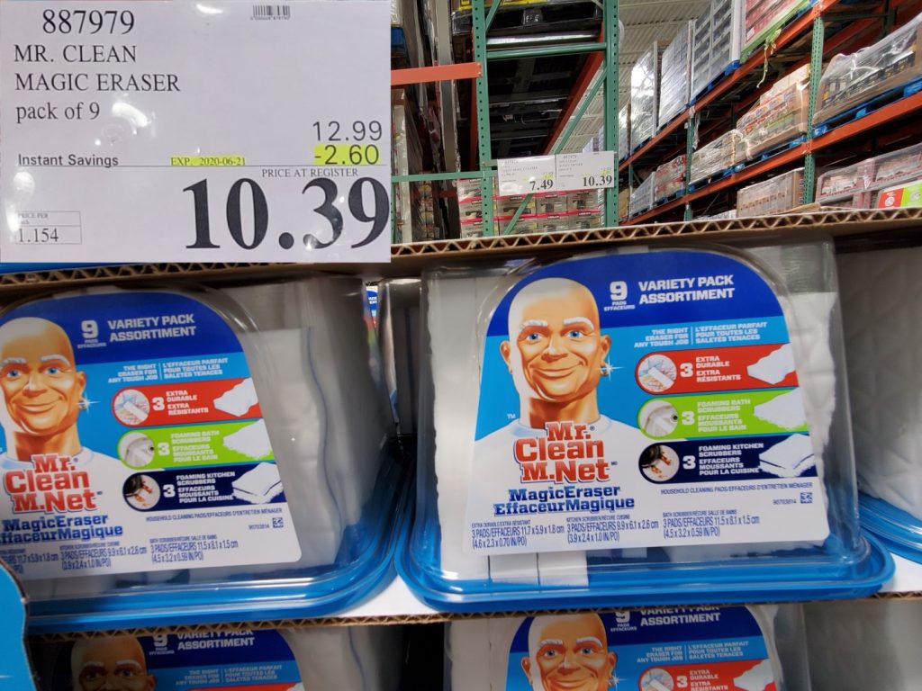 887979 MR CLEAN MAGIC ERASER PACK OF 9 2 60 INSTANT SAVINGS EXPIRES ON ...