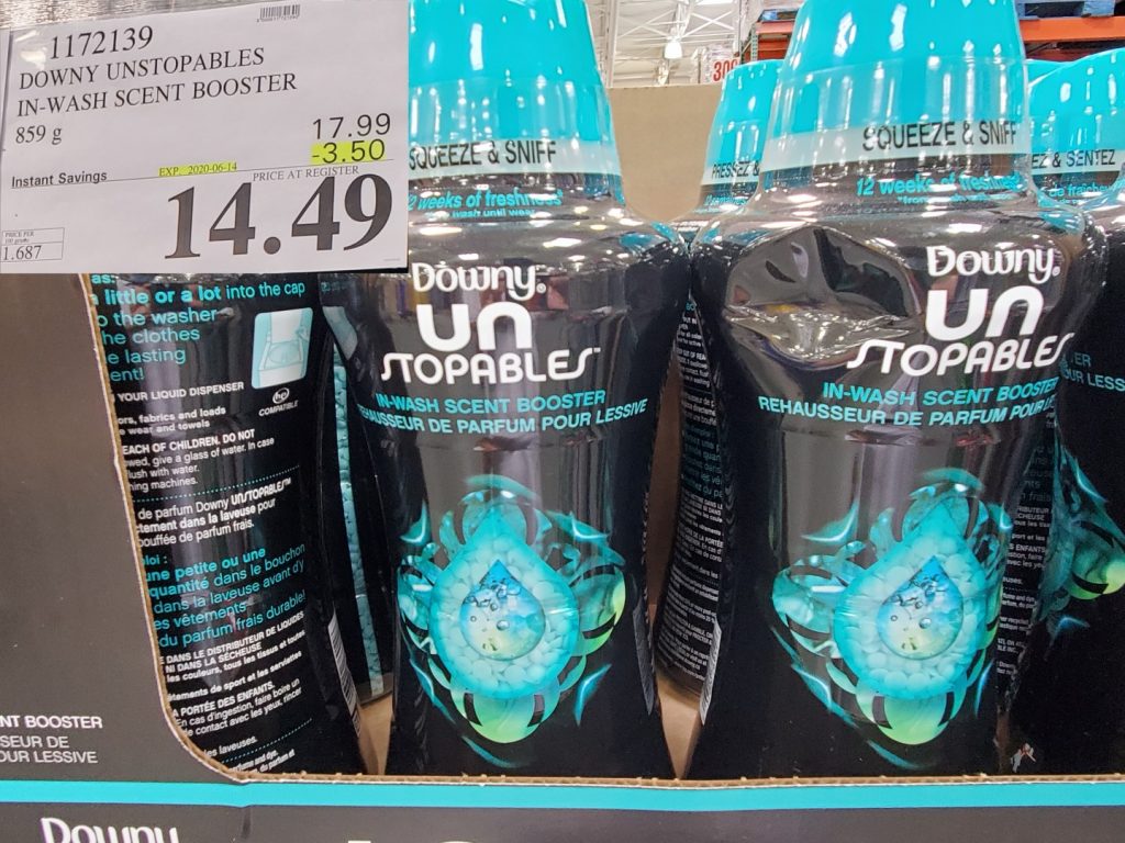 1172139 DOWNY UNSTOPABLES IN WASH SCENT BOOSTER 859 G 3 50 INSTANT ...