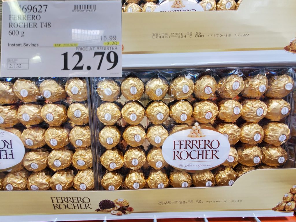 469627 FERRERO ROCHER T48 600 G 3 20 INSTANT SAVINGS EXPIRES ON 2020 06 ...