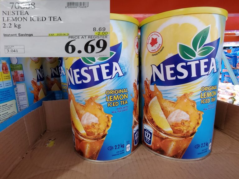 70608 NESTEA LEMON ICED TEA 2 2 KG 2 00 INSTANT SAVINGS EXPIRES ON 2020 ...