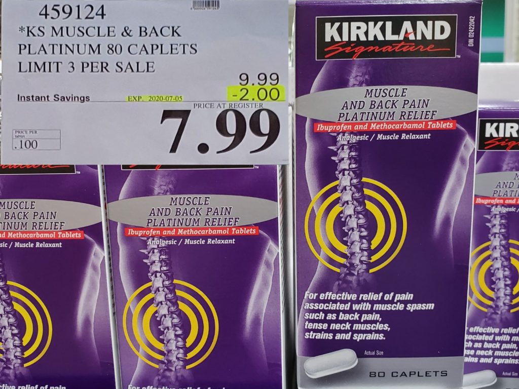 459124 KS MUSCLE BACK PLATINUM 80 CAPLETS 2 00 INSTANT SAVINGS EXPIRES ...