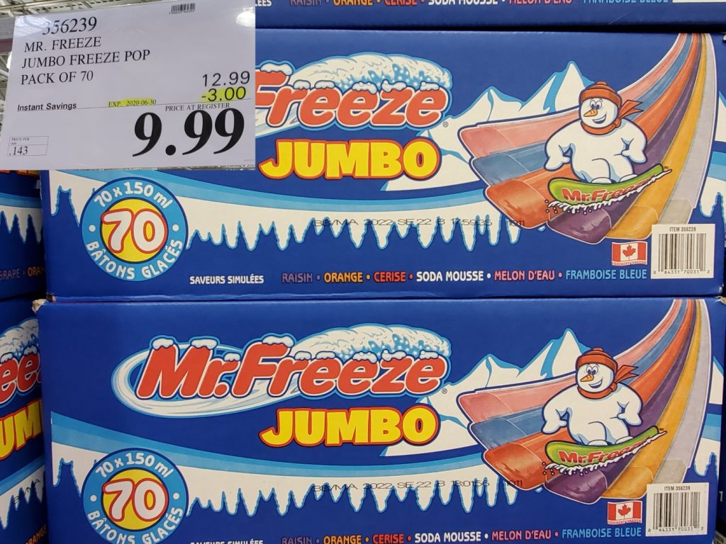 356239 MR FREEZE JUMBO POP PACK OF 70 3 00 INSTANT SAVINGS EXPIRES ON ...