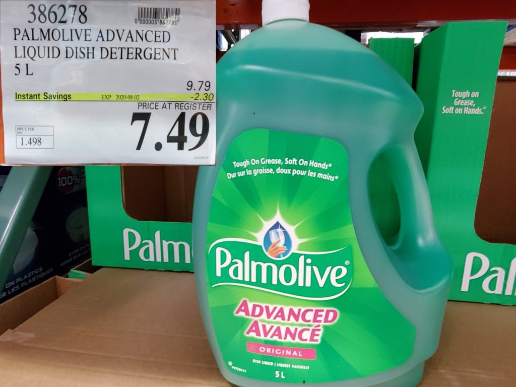 386278 PALMOLIVE ADVANCED LIQUID DISH DETERGENT 5 L 2 30 INSTANT ...