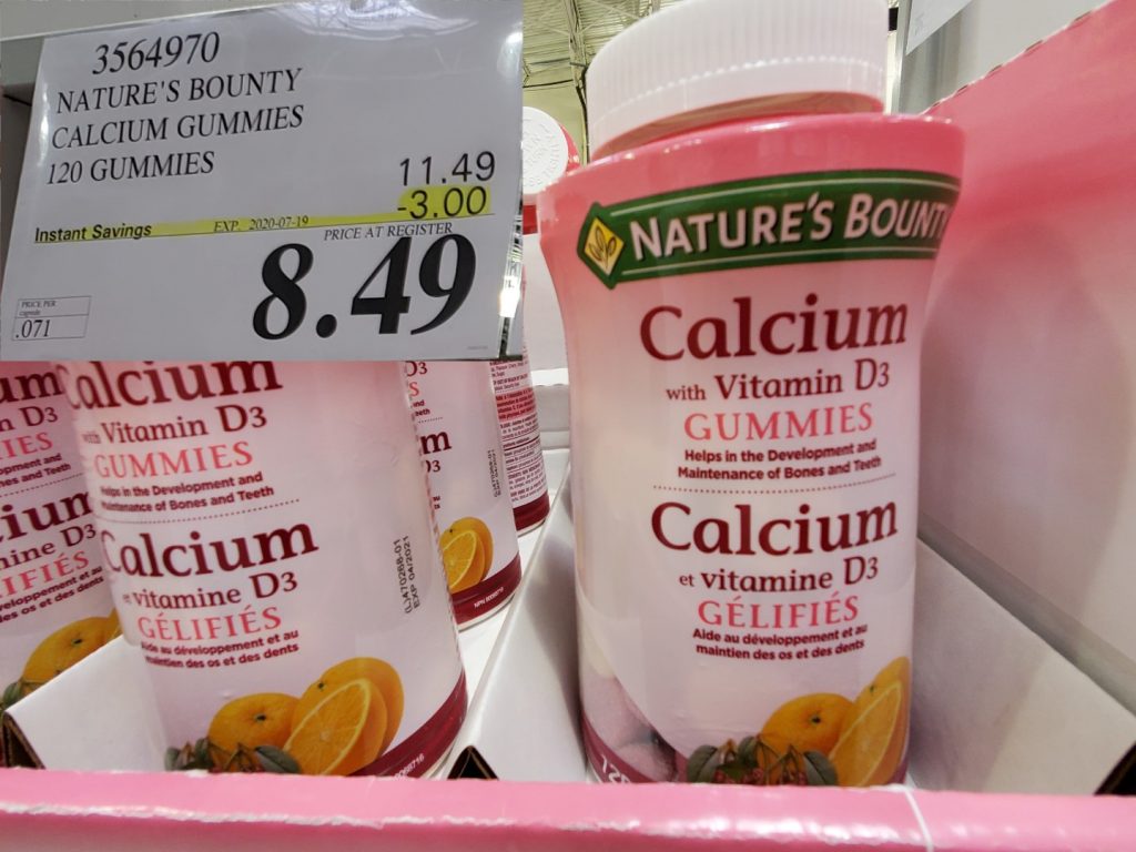 3564970 NATURE S BOUNTY CALCIUM GUMMIES 120 GUMMIES 3 00 INSTANT ...