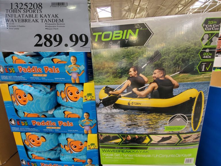 1325208 TOBIN SPORTS INFLATABLE KAYAK WAVEBREAK TANDEM 289 99 - Costco ...