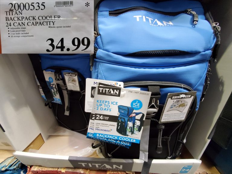2000535 TITAN BACKPACK COOLER 24 CAN CAPACITY 34 99 - Costco East Fan Blog