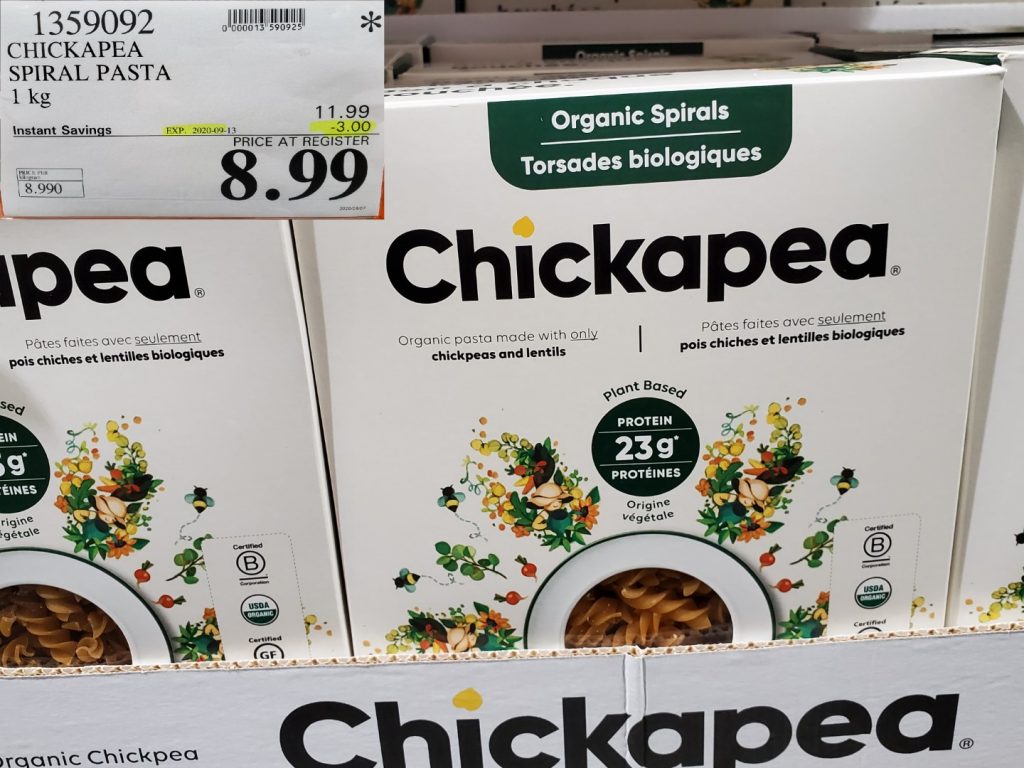 1359092 CHICKAPEA SPIRAL PASTA 1kg 3 00 INSTANT SAVINGS EXPIRES ON 2020 ...