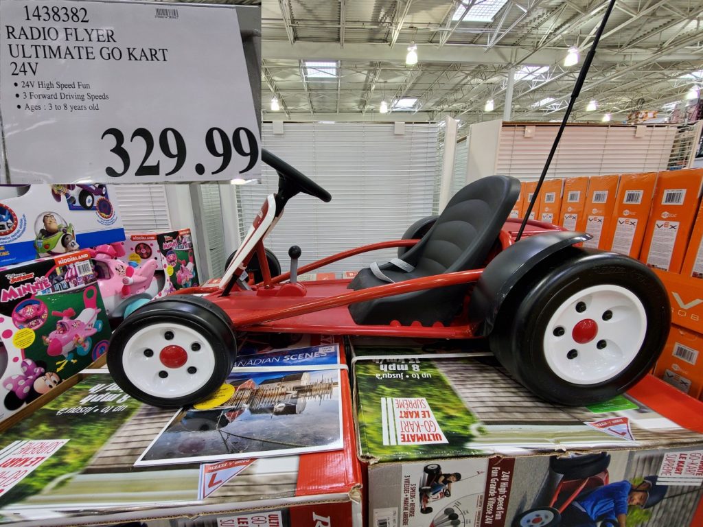 1438382 RADIO FLYER ULTIMATE GO KART 24V 329 99 - Costco East Fan Blog