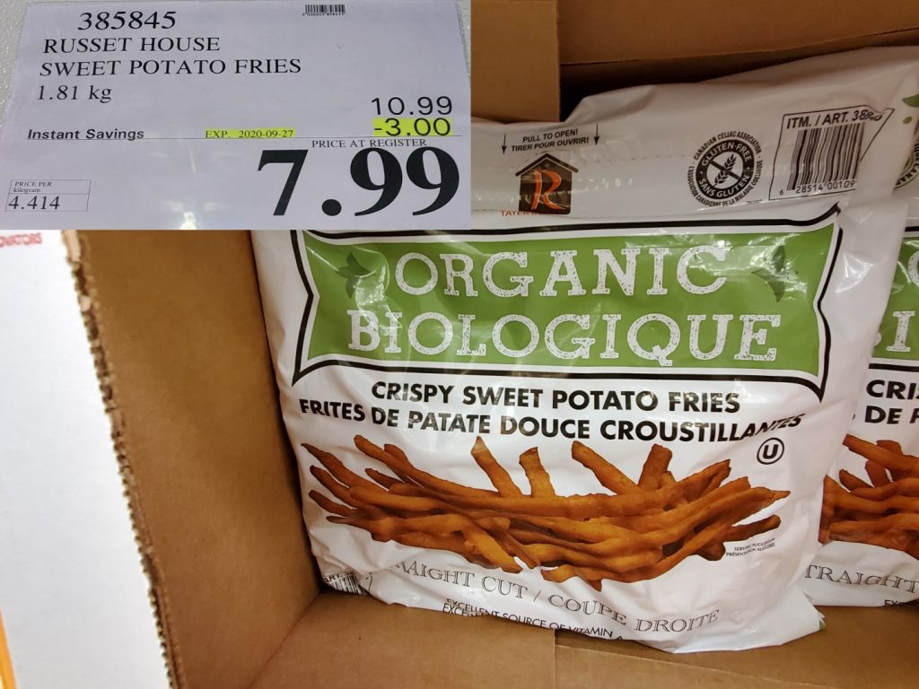 385845 RUSSET HOUSE SWEET POTATO FRIES 1 81 kg 3 00 INSTANT SAVINGS ...