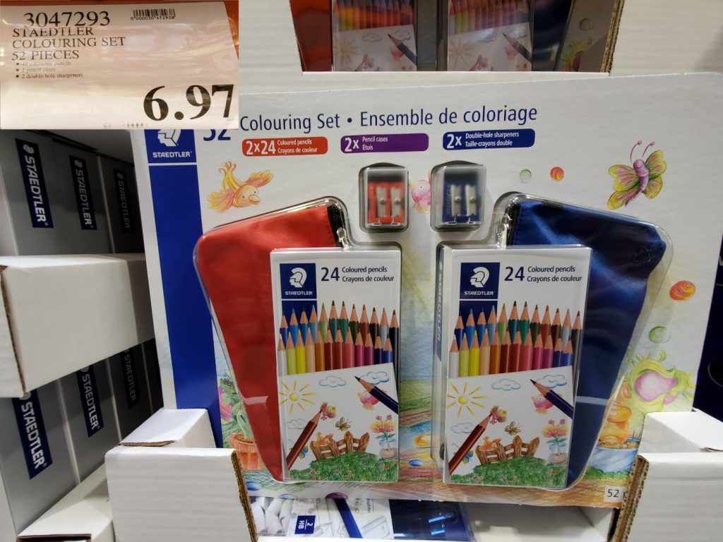 3047293 STAEDTLER COLOURING SET 52 PIECES 6 97 - Costco East Fan Blog