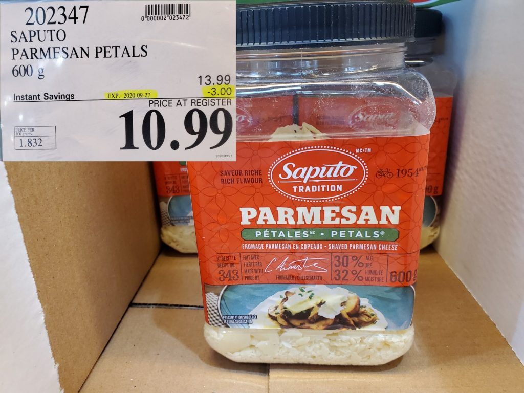 202347 SAPUTO PARMESAN PETALS 600 G 3 00 INSTANT SAVINGS EXPIRES ON ...