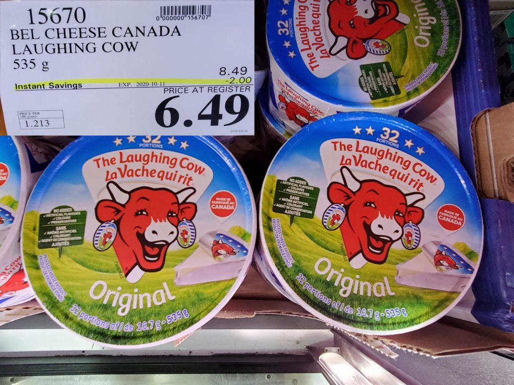 15670 BEL CHEESE CANADA LAUGHING COW 535G 2 00 INSTANT SAVINGS EXPIRES ...