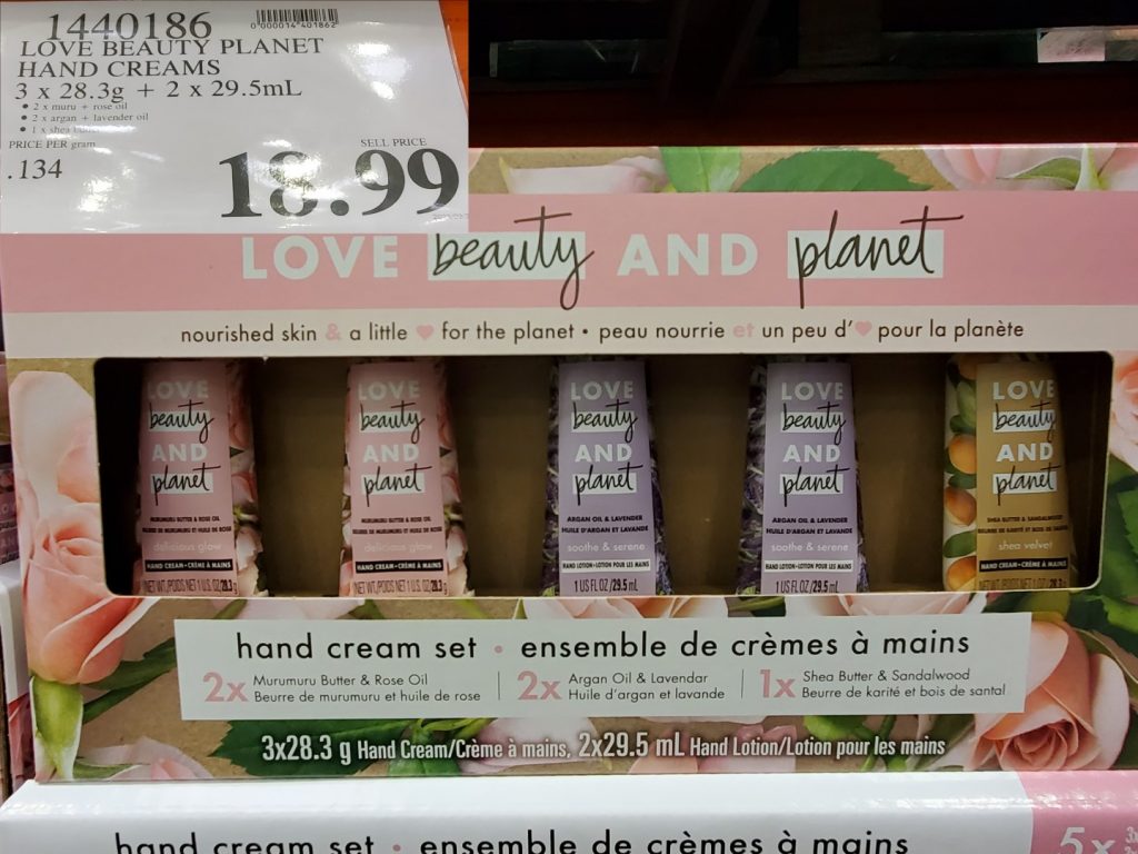 1440186 LOVE BEAUTY PLANET HAND CREAMS 3 X 28 3G 2 X 29 5ML 18 99 ...