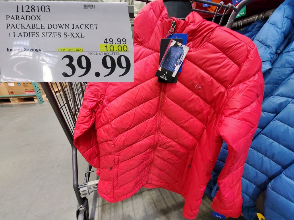 1128103 PARADOX PACKABLE DOWN JACKET LADIES SIZES S XXL 10 00 INSTANT ...