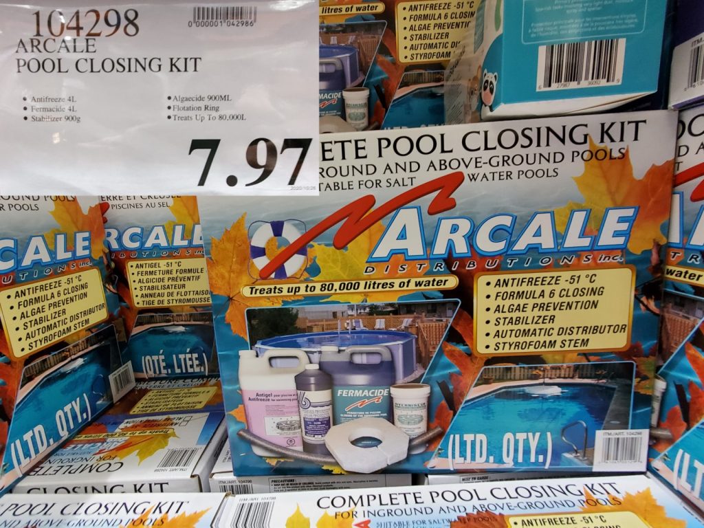 104298 ARCALE POOL CLOSING KIT 7 97 - Costco East Fan Blog