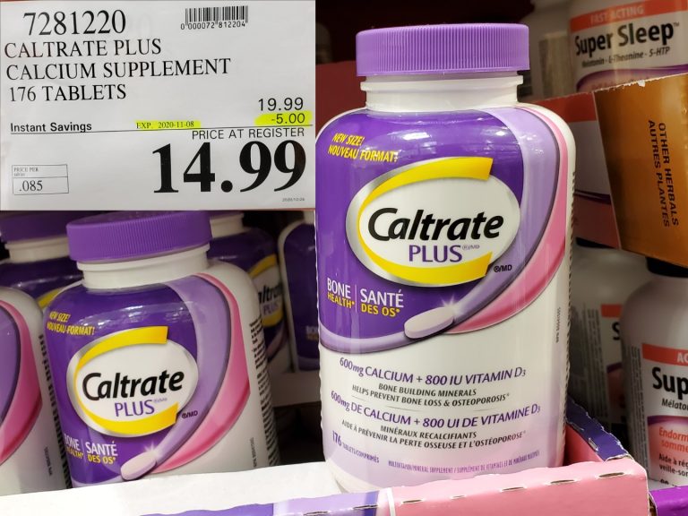 7281220 CALTRATE PLUS CALCIUM SUPPLEMENT 176 TABLETS 5 00 INSTANT ...