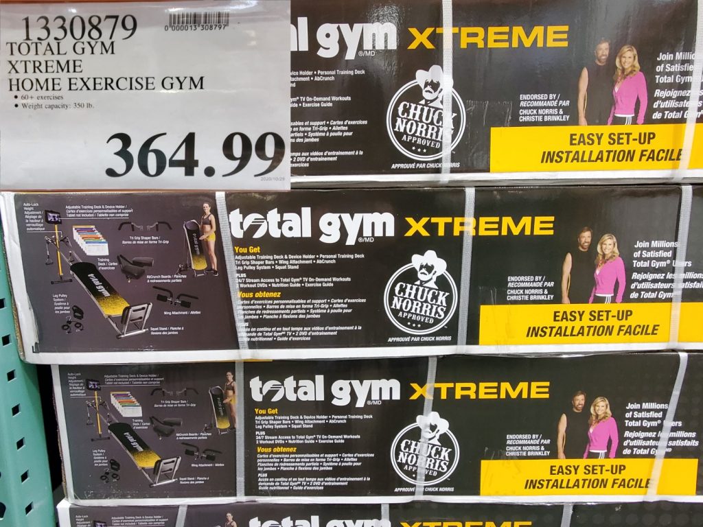 1330879 TOTAL GYM XTREME HOME EXERCISE GYM 264 99 - Costco East Fan Blog
