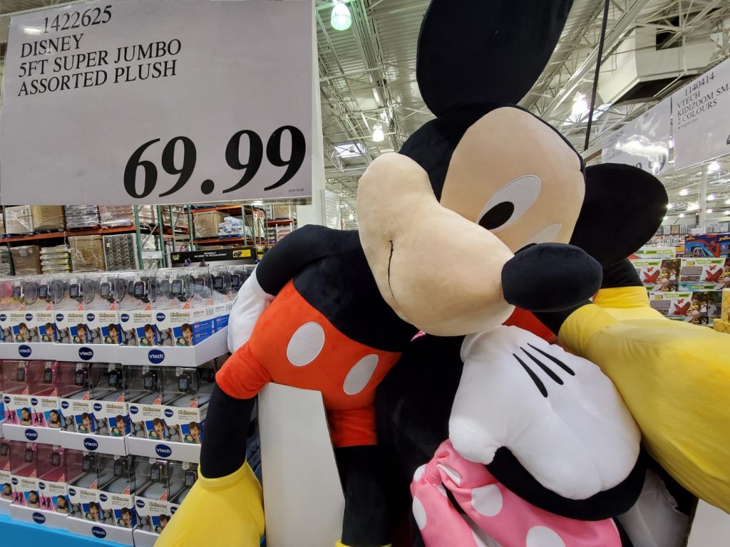 1422625 DISNEY 5FT SUPER JUMBO ASSORTED PLUSH 69 99 - Costco East Fan Blog