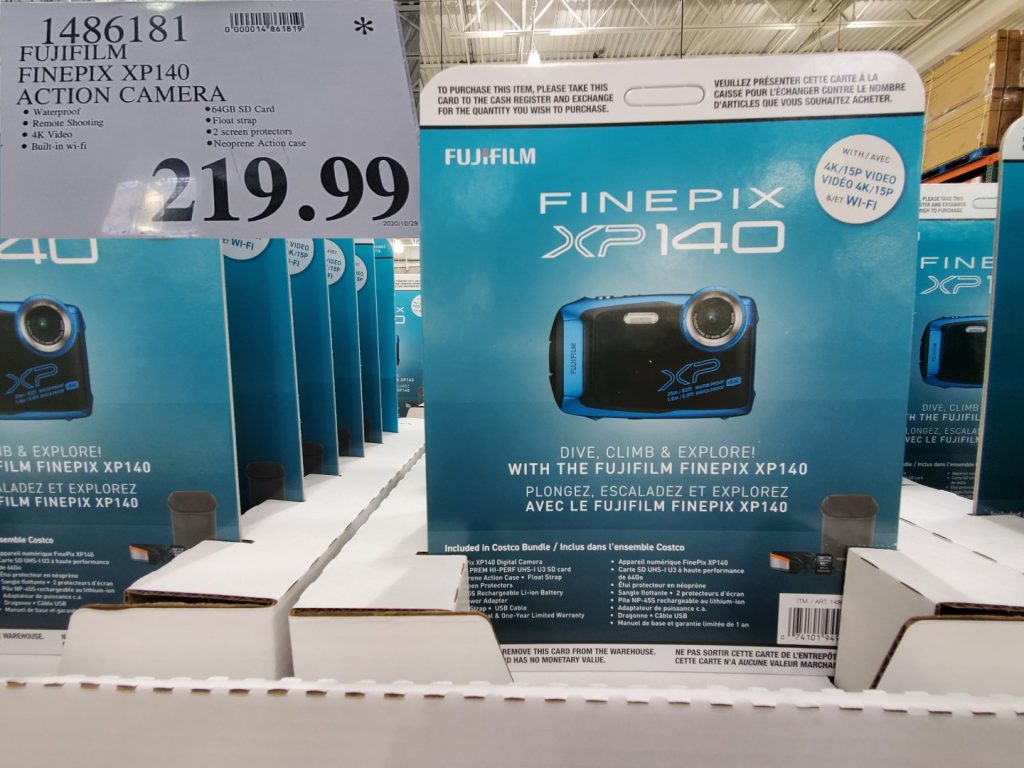 1486181 FUJIFILM FINEPIX XP140 ACTION CAMERA 219 99 - Costco East Fan Blog