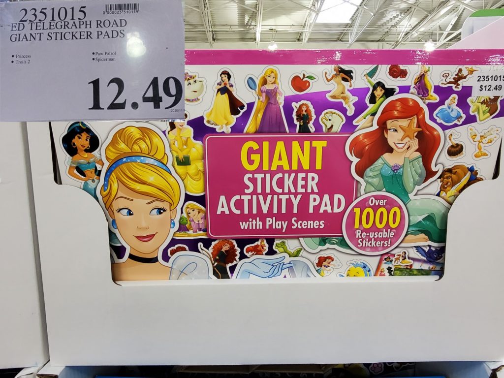 2351015 ED TELEGRAPH ROAD GIANT STICKER PADS 12 49 - Costco East Fan Blog