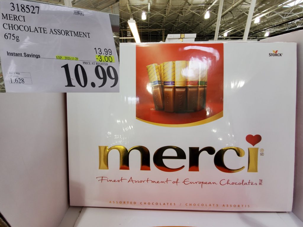 318527 MERCI CHOCOLATE ASSORTMENT 675G 3 00 INSTANT SAVINGS EXPIRES ON ...